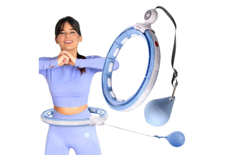 Sklep Sportowy - HULA HOP Z MAGNESAMI I OBCIĄŻNIKIEM HHM15 B /HMS - ss24.pl